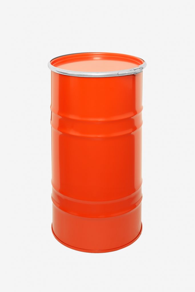 Tambor Metálico 100 lts. con tapa desmontable - Fabritam